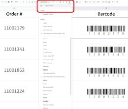 How To Create Barcodes In Google Sheets