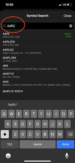 How To Open The Options Chain On Thinkorswim